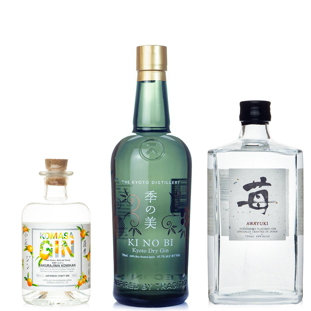 Japanese Gin Flight — Bitters & Bottles
