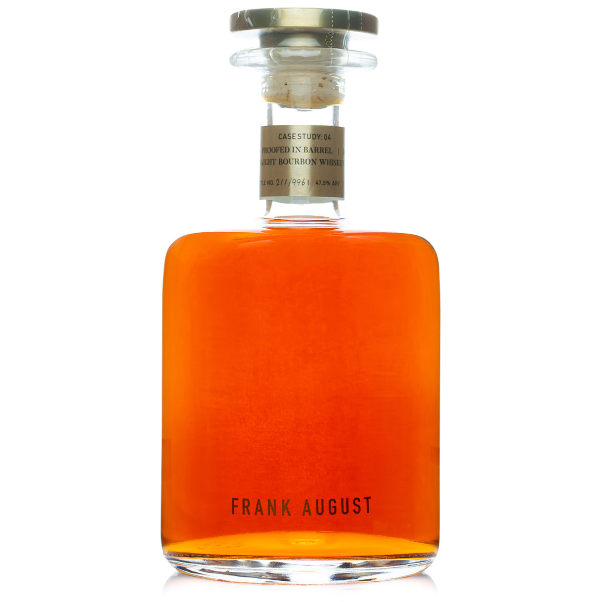 Frank August Case Study: 04 4X Oaked Bourbon — Bitters & Bottles
