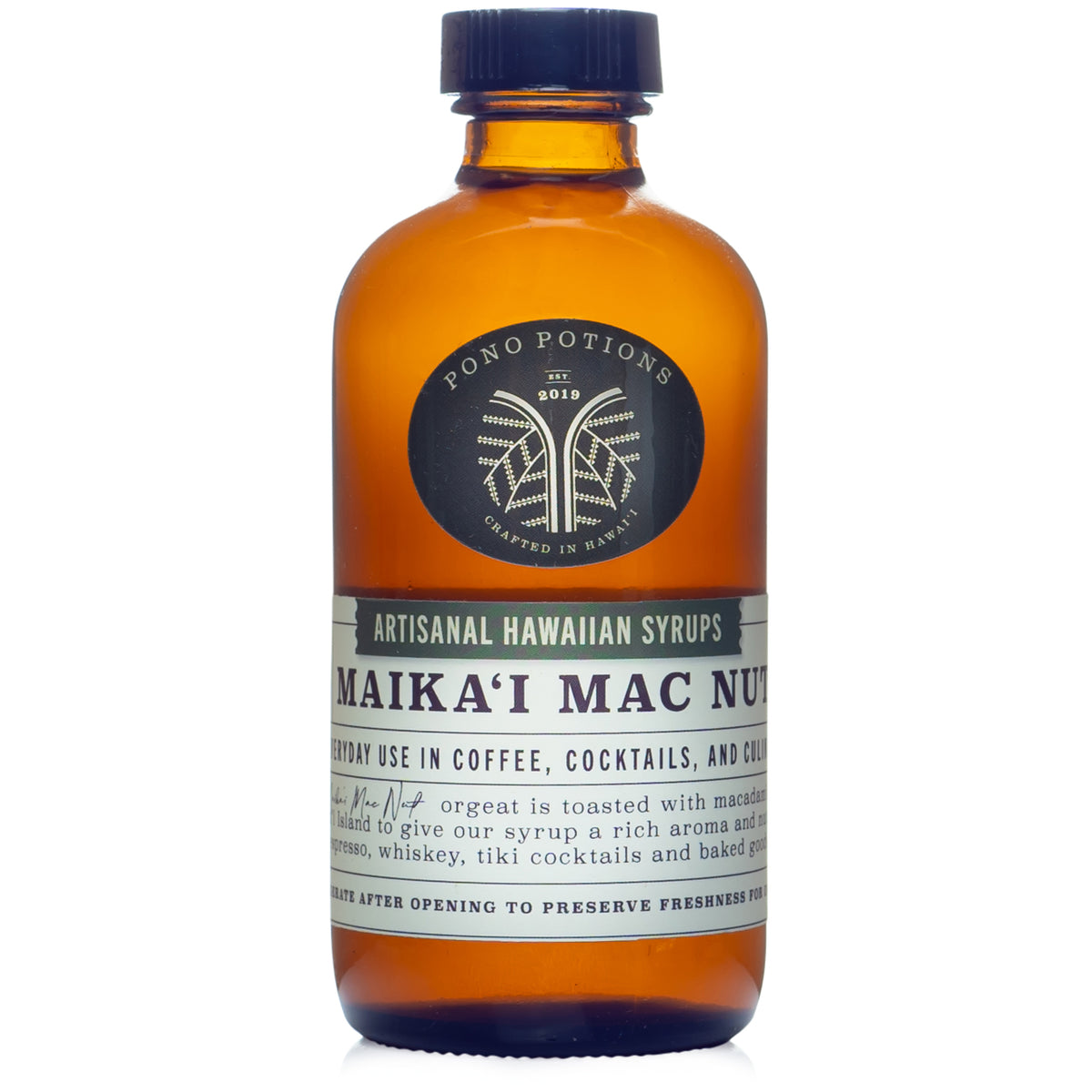 Maika’i Macadamia Nut Orgeat — Bitters & Bottles