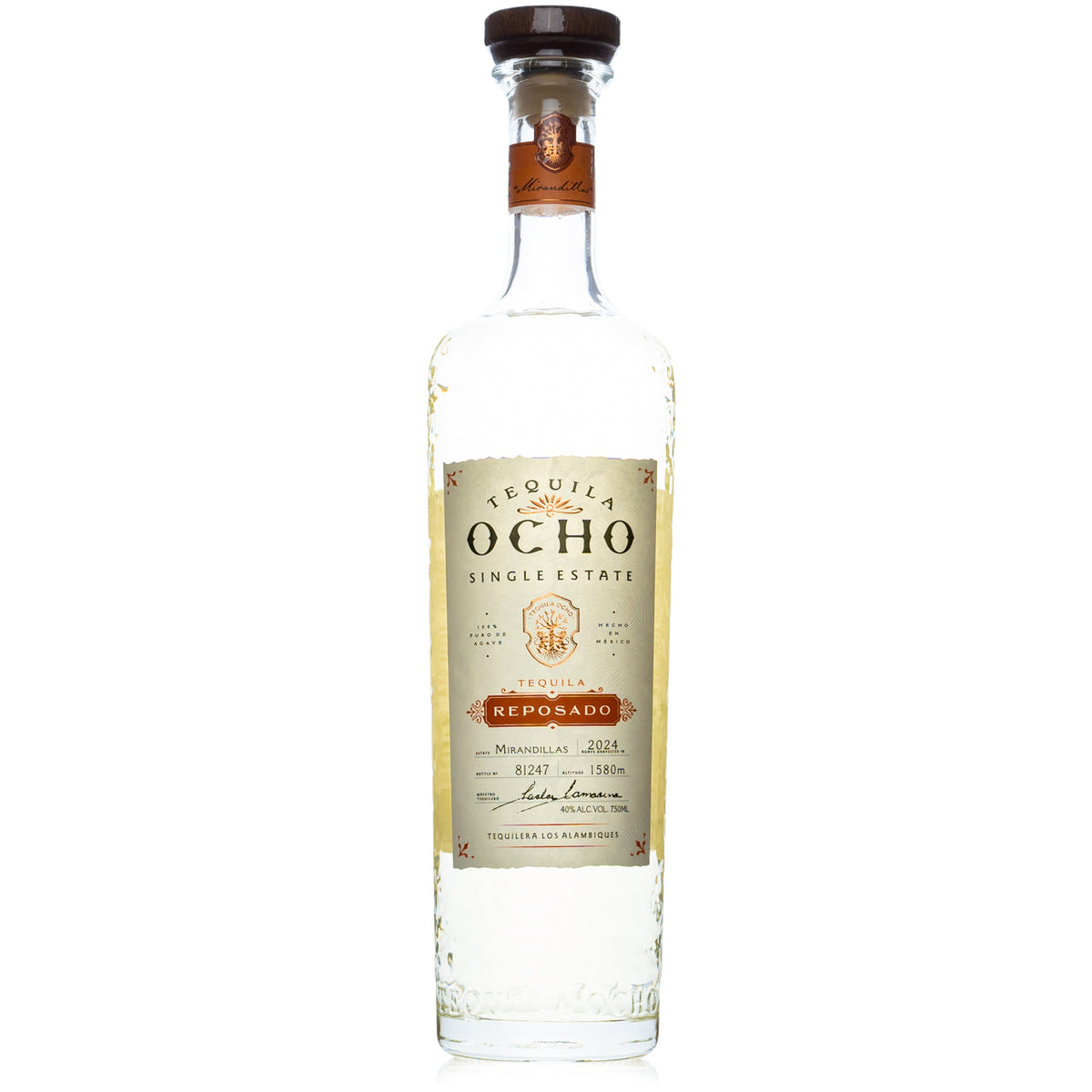 Ocho Single Estate Reposado Tequila — Bitters & Bottles