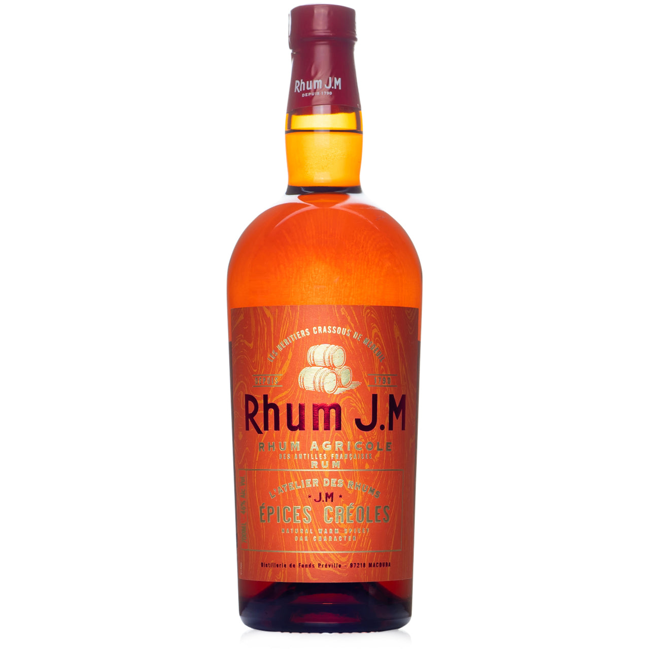 Rhum JM Agricole Blanc 50% Rhum — Bitters & Bottles