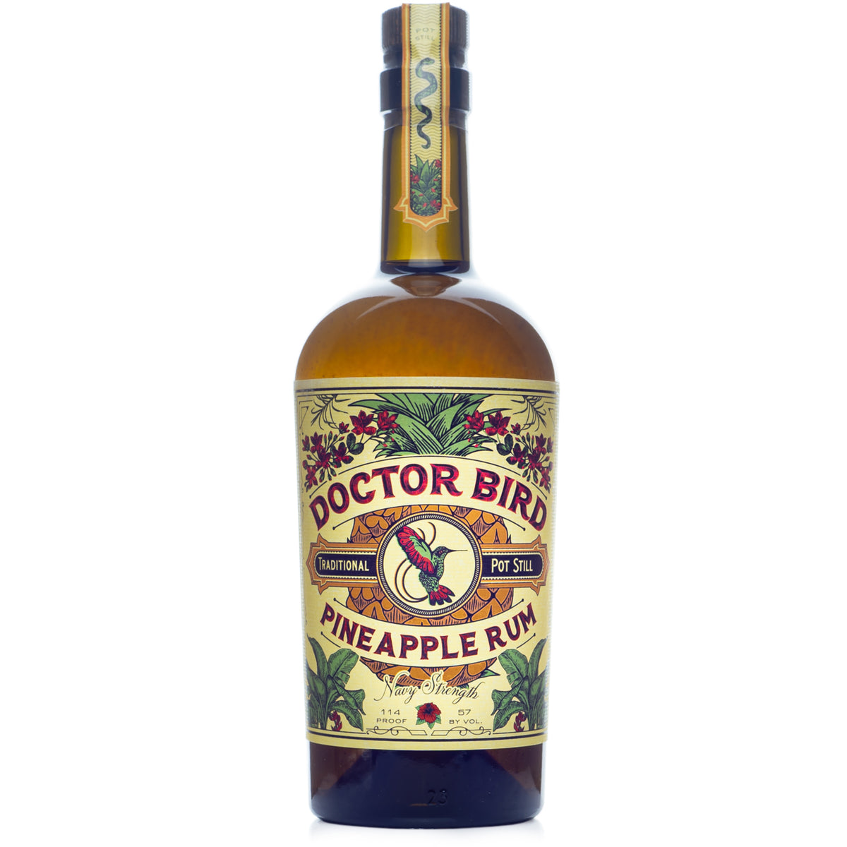 Doctor Bird Navy Strength Pineapple Rum — Bitters & Bottles