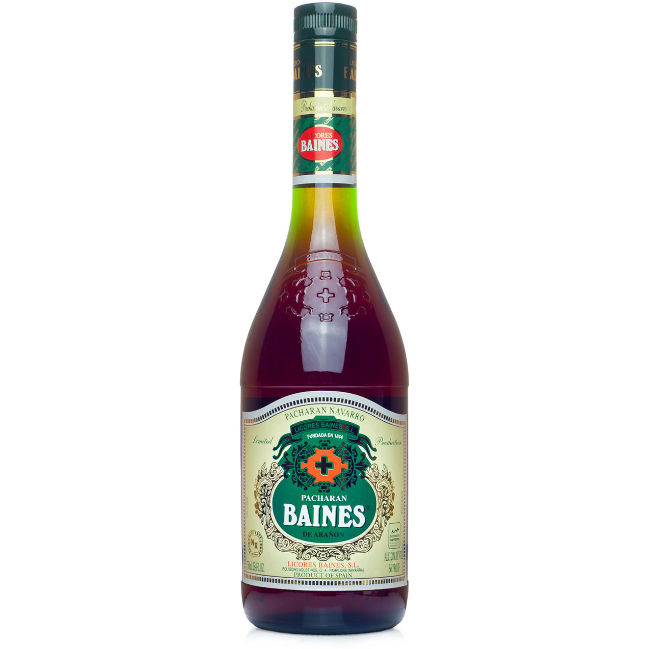 Baines Pacharán Spanish Liqueur — Bitters & Bottles
