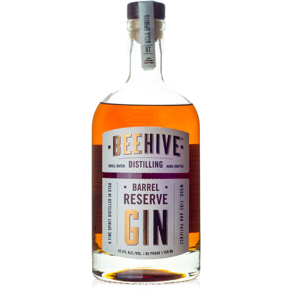 Beehive Distilling Barrel Reserve Gin — Bitters & Bottles