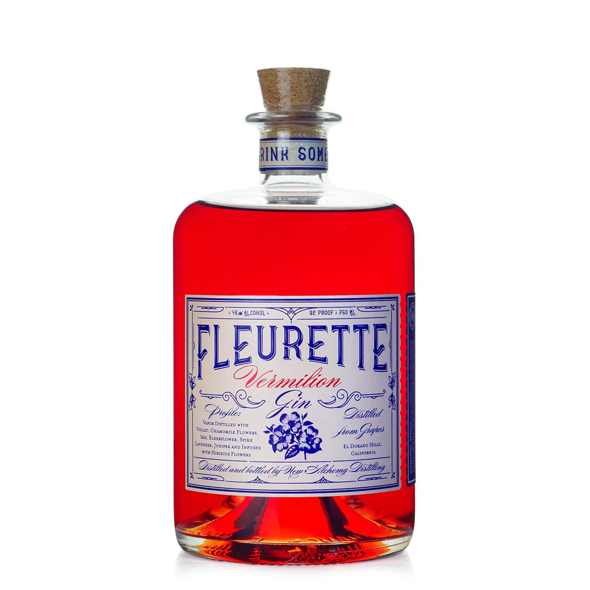 New Alchemy Fleurette Vermilion Gin — Bitters & Bottles