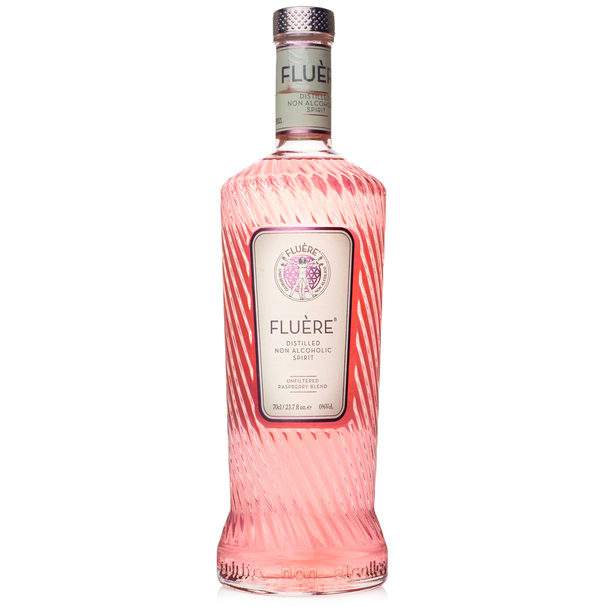 Fluere Raspberry Gin Blend Alcohol Free Spirit — Bitters & Bottles