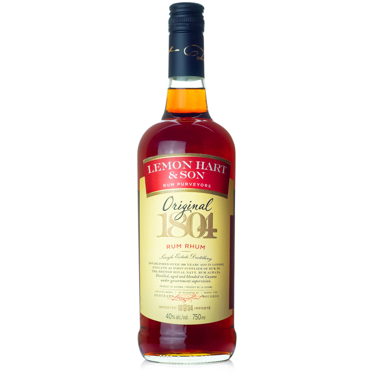 Lemon Hart Original 1804 Rum — Bitters & Bottles