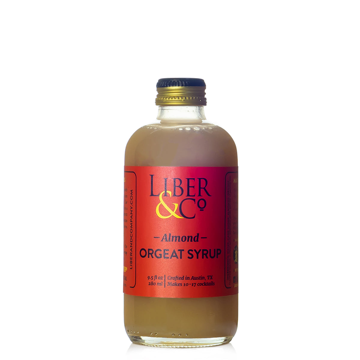 Liber & Co Almond Orgeat Syrup — Bitters & Bottles