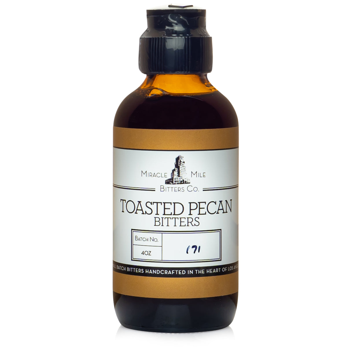 Miracle Mile Toasted Pecan Bitters — Bitters & Bottles