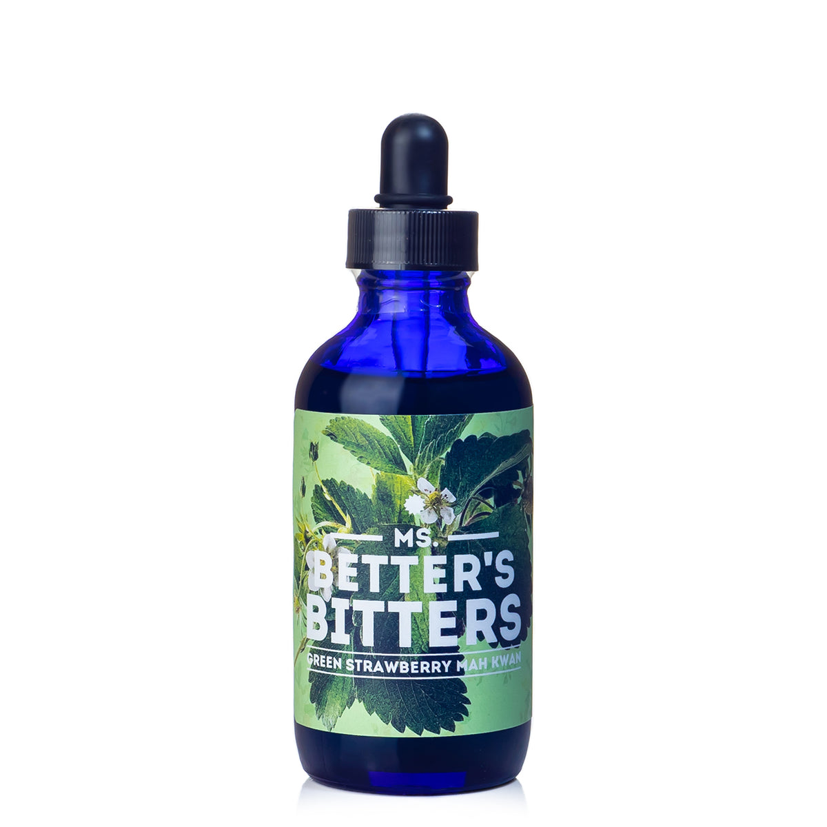 Ms Betters Green Strawberry Mah Kwan Bitters — Bitters & Bottles