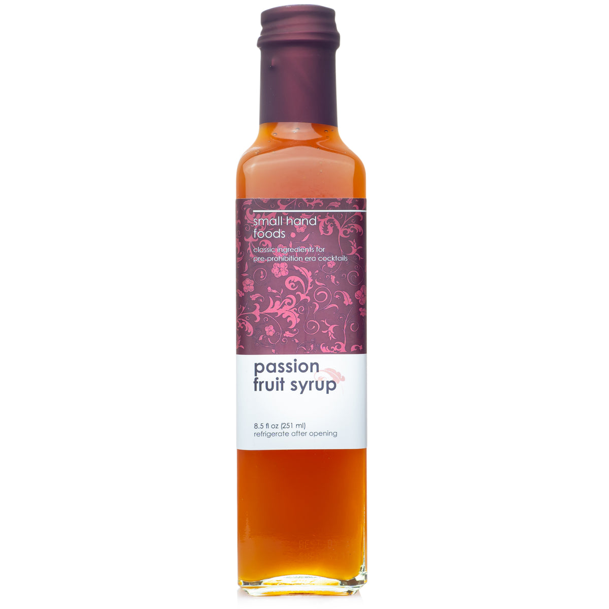 Small Hand Passion Fruit Gum Syrup — Bitters & Bottles