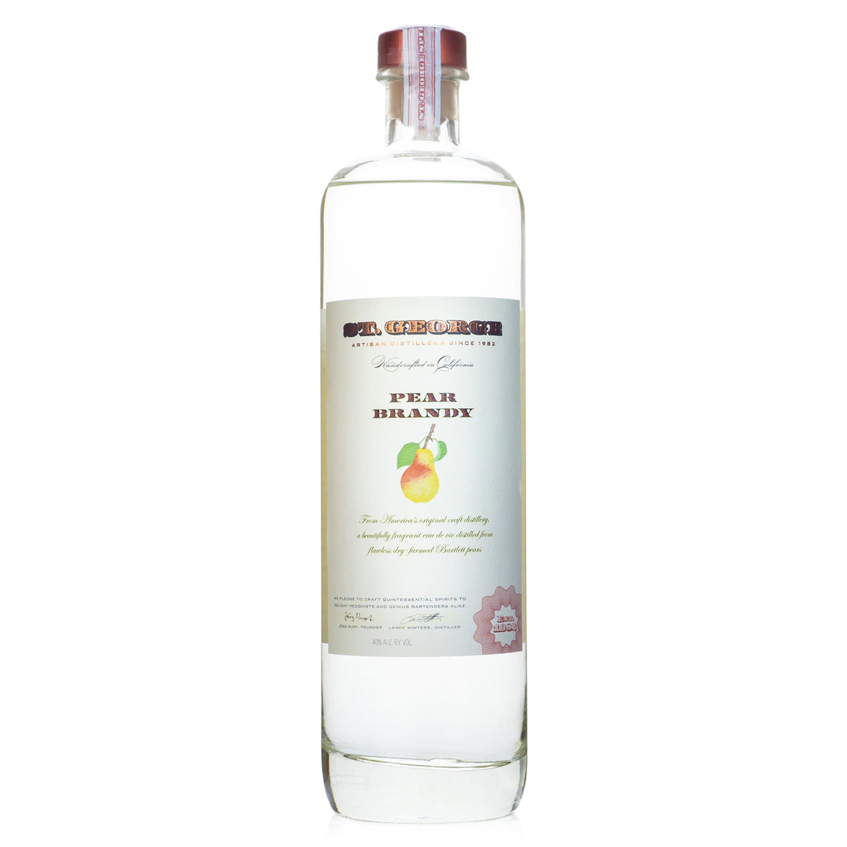 St George Pear Brandy — Bitters & Bottles