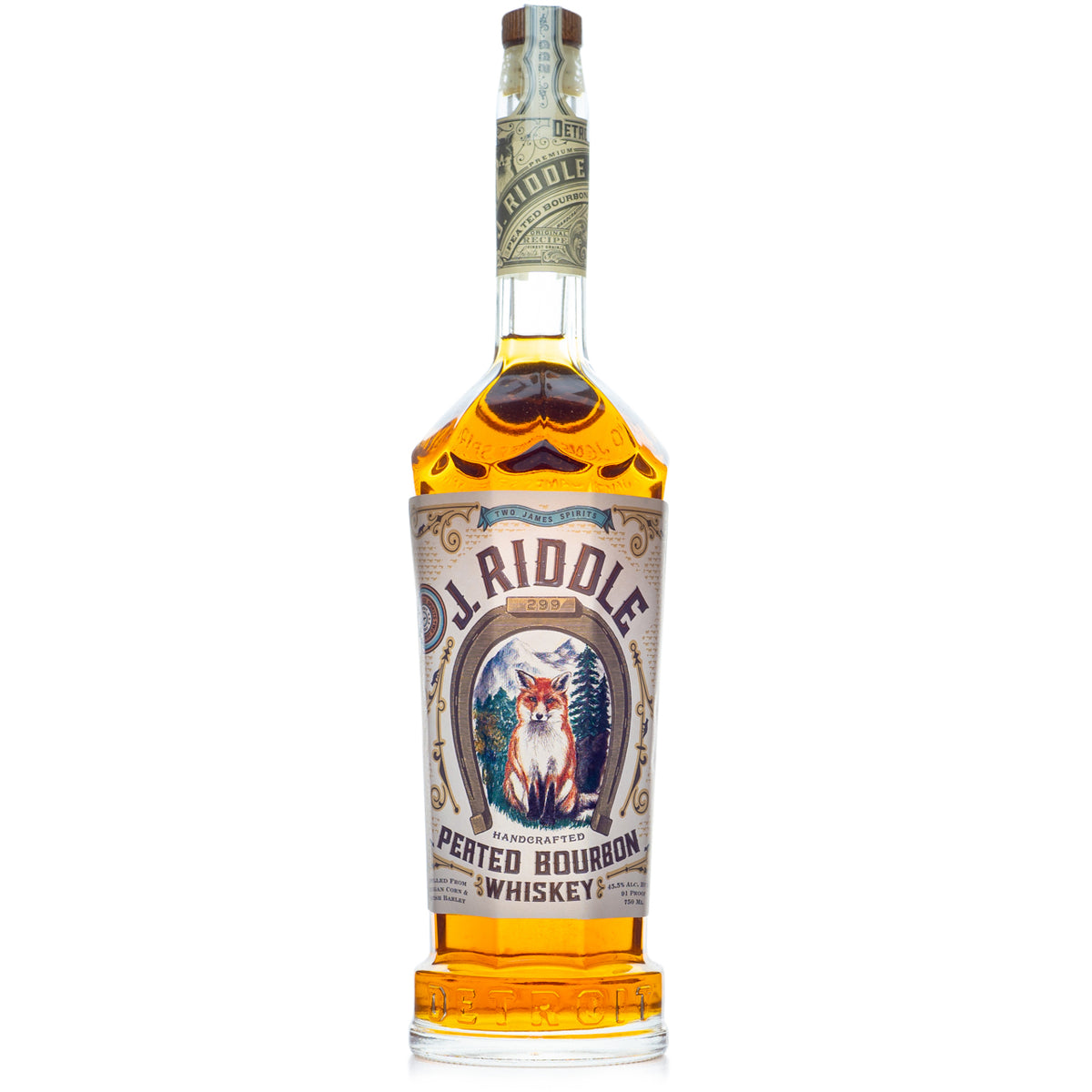 Two James J. Riddle Peated Bourbon — Bitters & Bottles